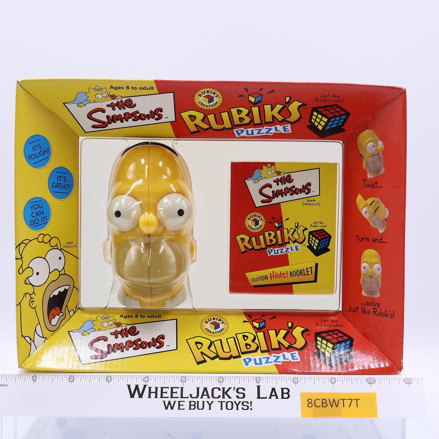 Homer Simpson Rubik's Puzzle The Simpsons 2001 Rubik NEW SEALED ...