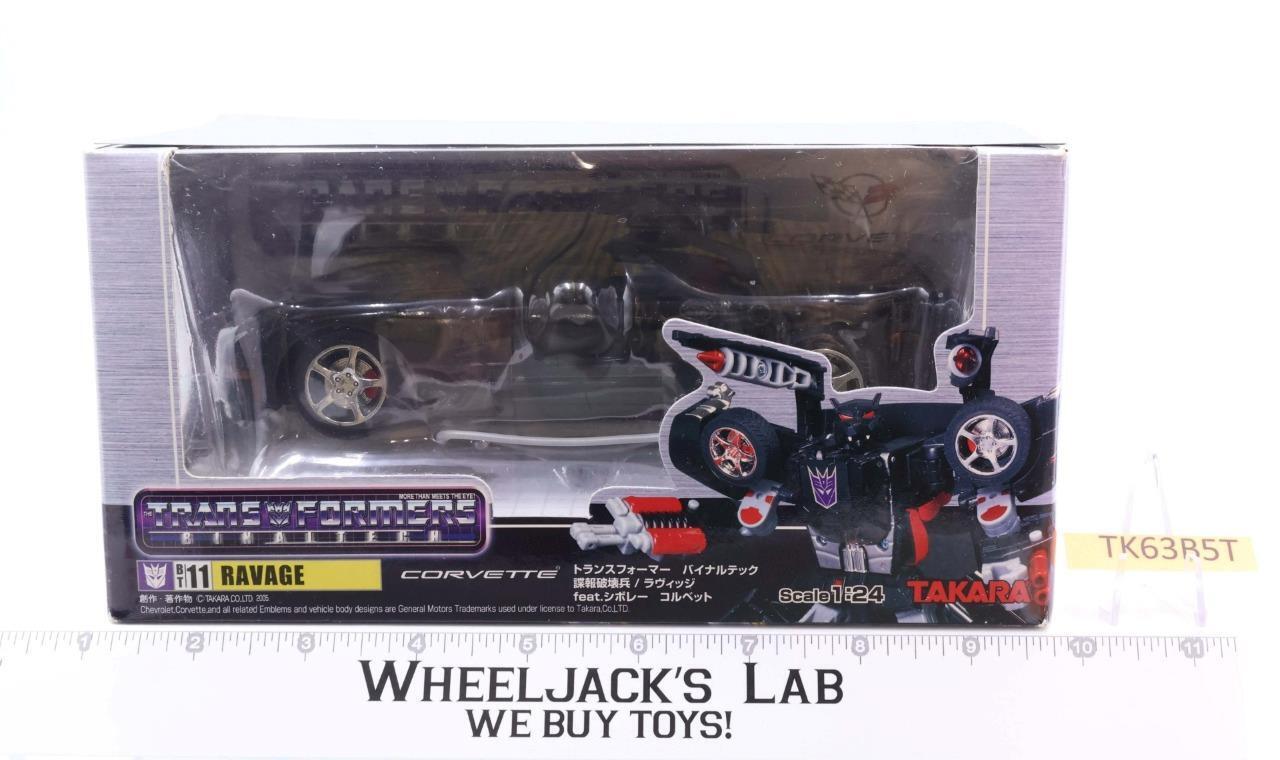 Corvette BT11 Ravage SEALED NEW SEALED Binaltech 2005 Transformers ...