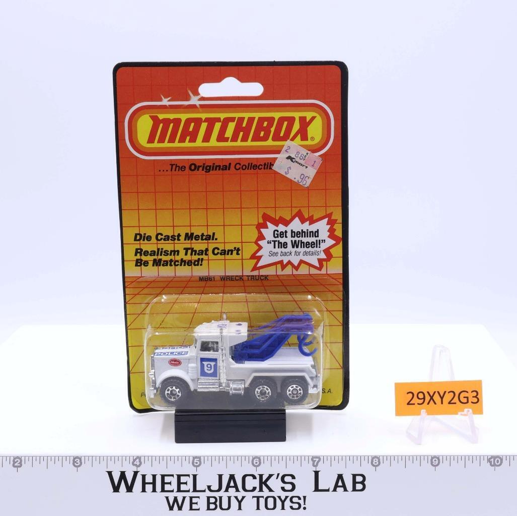 Wreck Truck MB61 Die Cast Matchbox 1983 MOSC NEW - Wheeljack's Lab