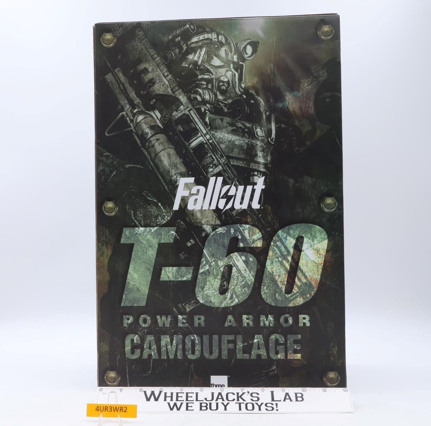 T 60 Power Armor Camouflage Fallout Three Zero 1 6 Scale Action Figure