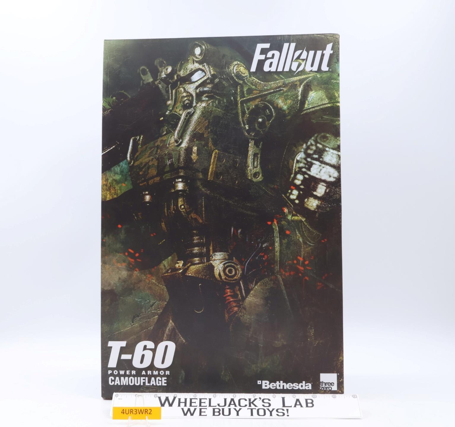T-60 Power Armor Camouflage Fallout Three Zero 1/6 Scale Action Figure ...