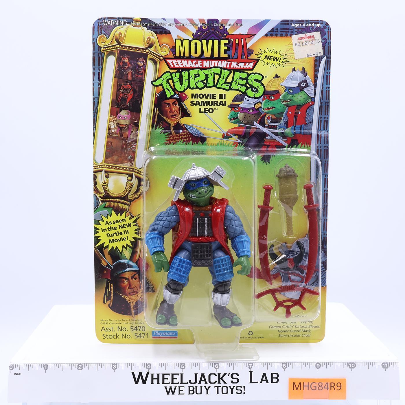 Samurai Leo Movie III Teenage Mutant Ninja Turtles TMNT 1992 Playmates ...
