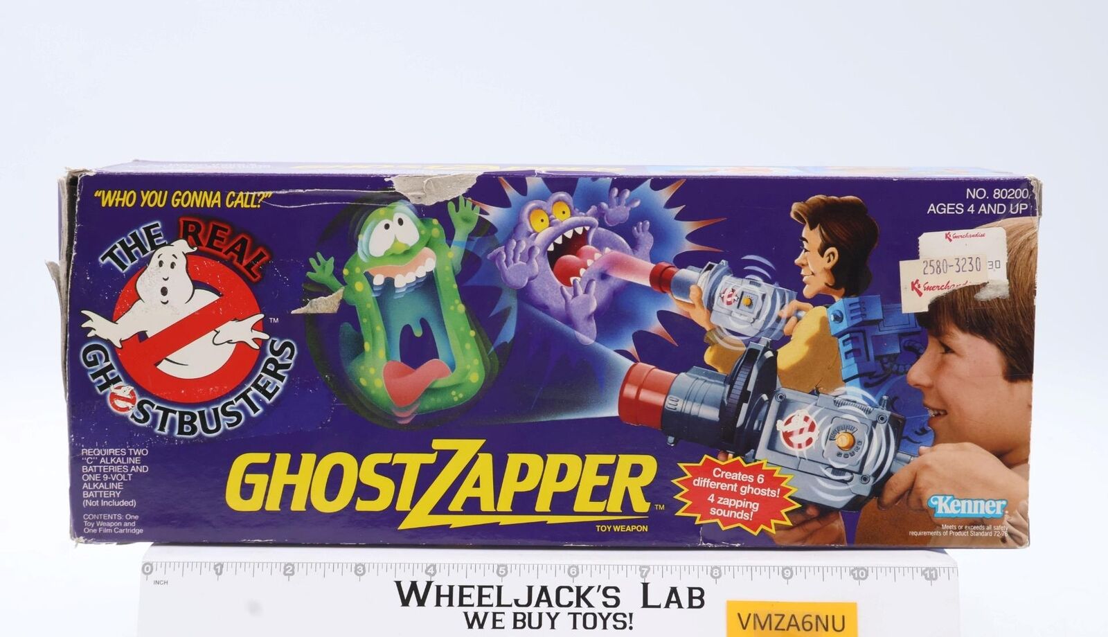 Ghost Zapper 100% Complete The Real Ghostbusters 1989 Kenner Vintage - Wheeljack's Lab
