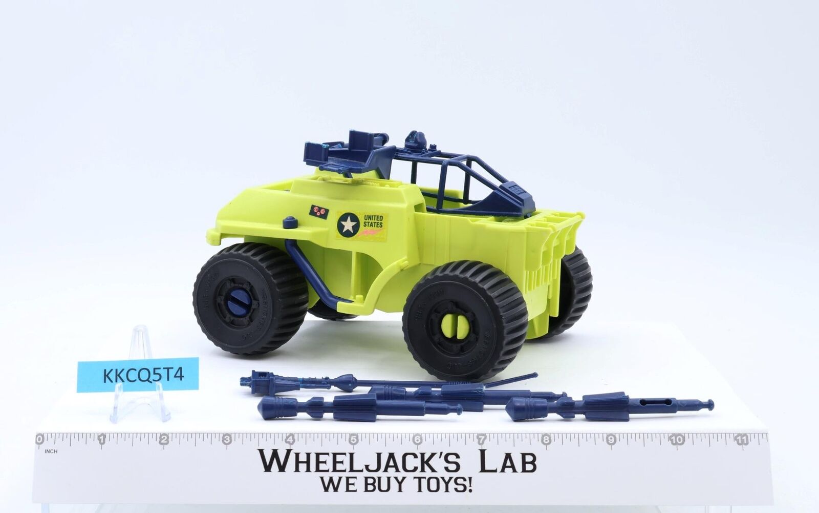 Badger GI Joe 1991 Hasbro Vintage Action Figure Vehicle - Wheeljack's Lab