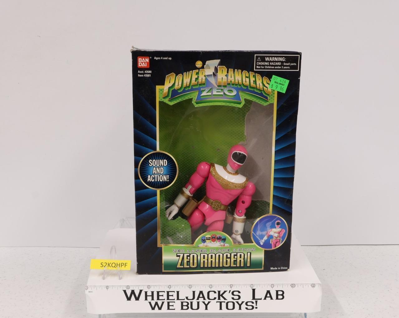 Laser Blade Action Zeo Ranger I Complete Power Rangers Zeo 1995 Bandai ...