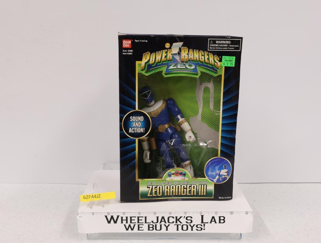 Laser Blade Action Zeo Ranger III Complete Power Rangers Zeo 1995 ...