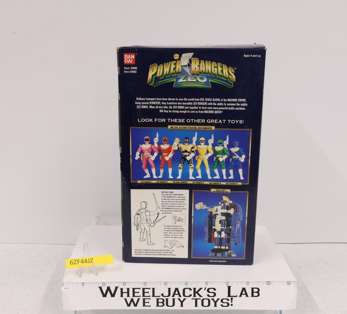 Laser Blade Action Zeo Ranger III Complete Power Rangers Zeo 1995 ...
