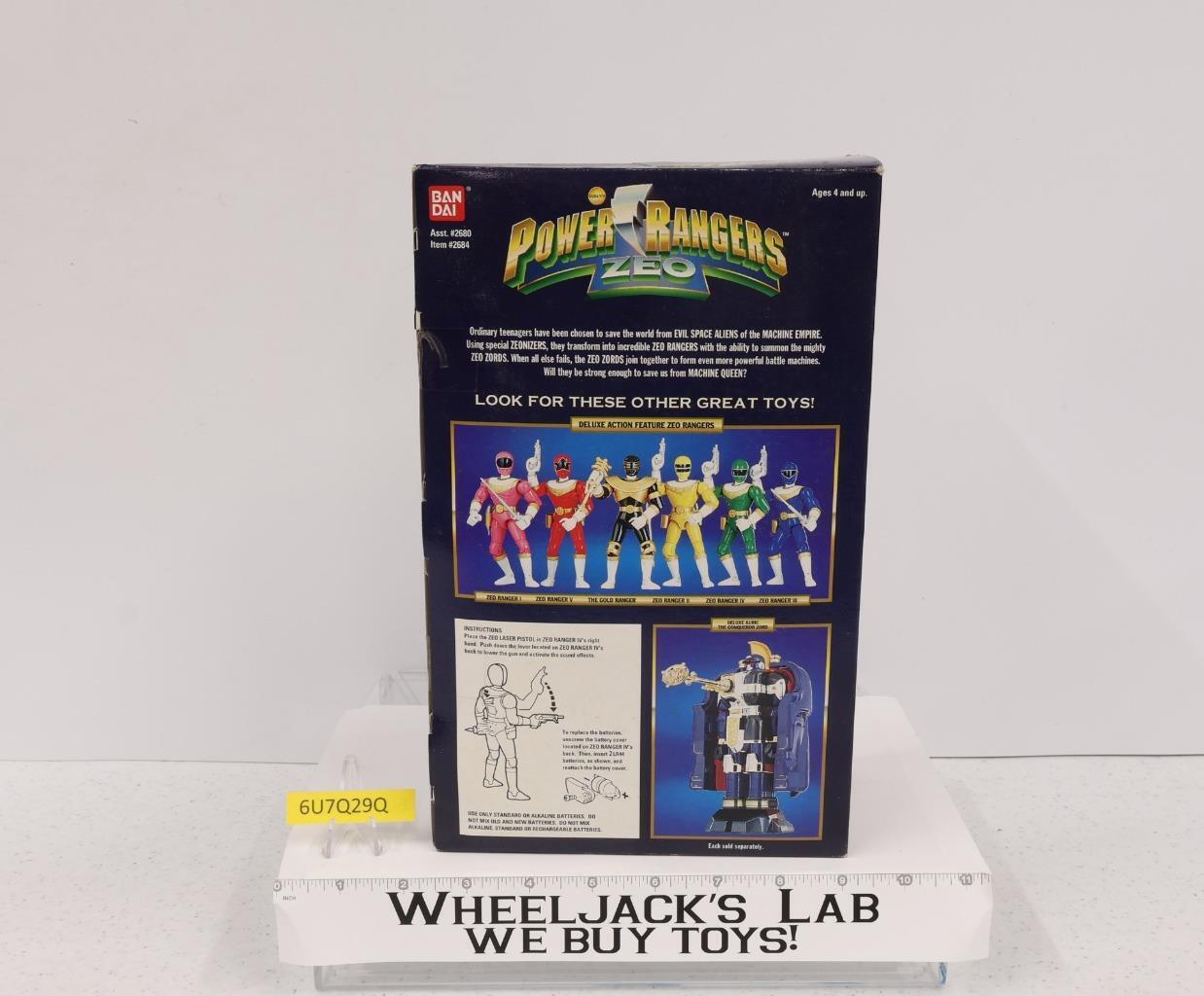 Laser Pistol Action Zeo Ranger IV Complete Power Rangers Zeo 1995 ...