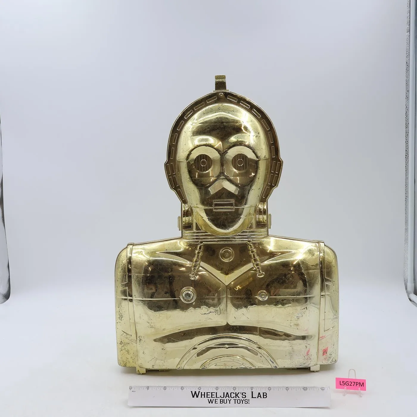 C-3PO Action Figure Storage Case W/ INSERT Star Wars 1983 Kenner ...