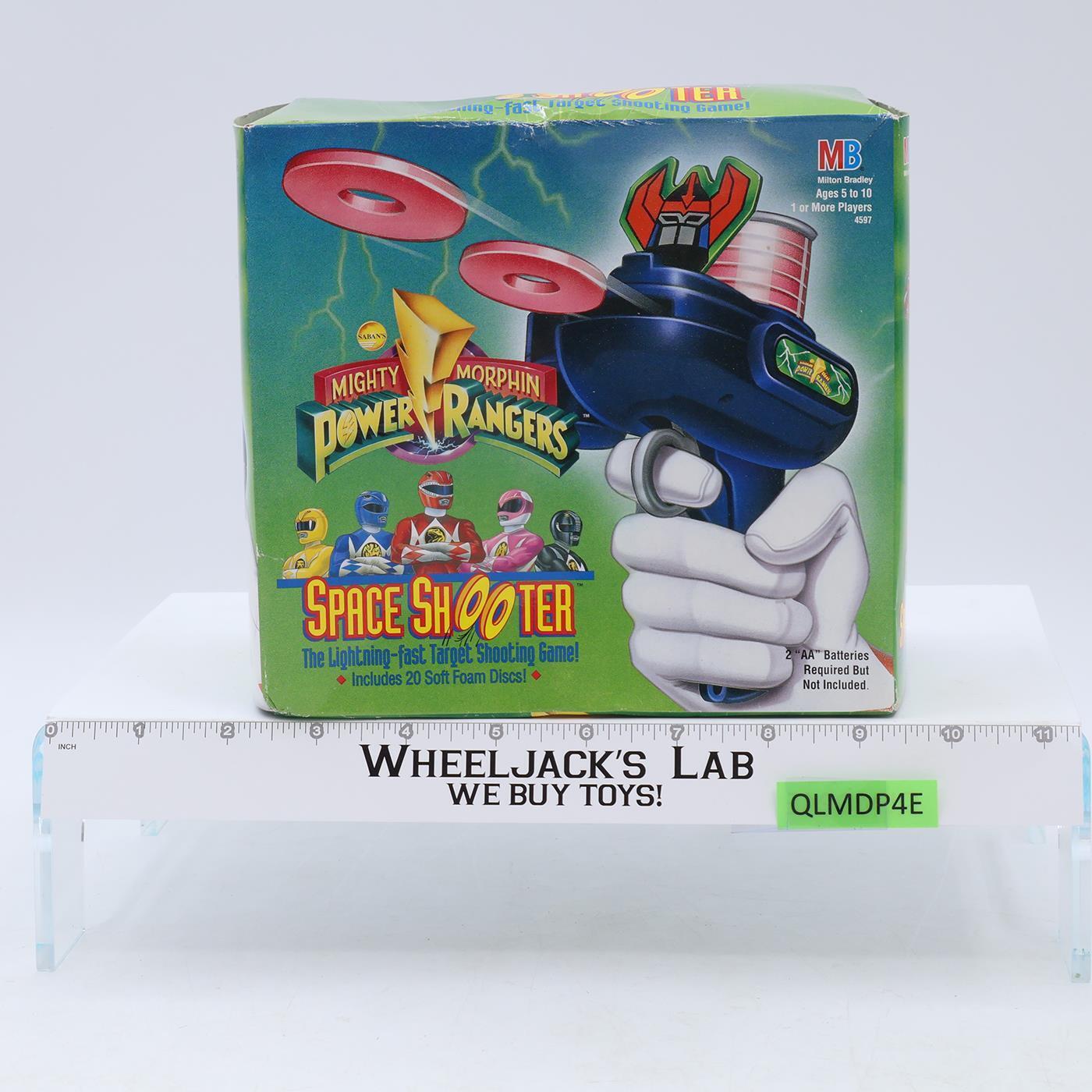 Space Shooter Mighty Morphin Power Rangers 1994 Milton Bradley NEW ...