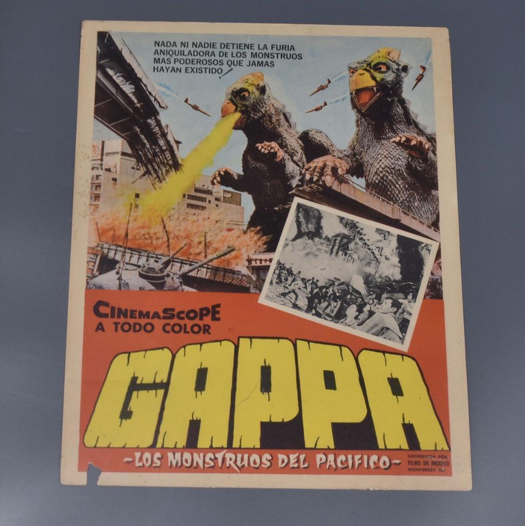 Gappa the Triphibian Monster 1967 Sci-fi/Horror Movie Poster 13x16 ...