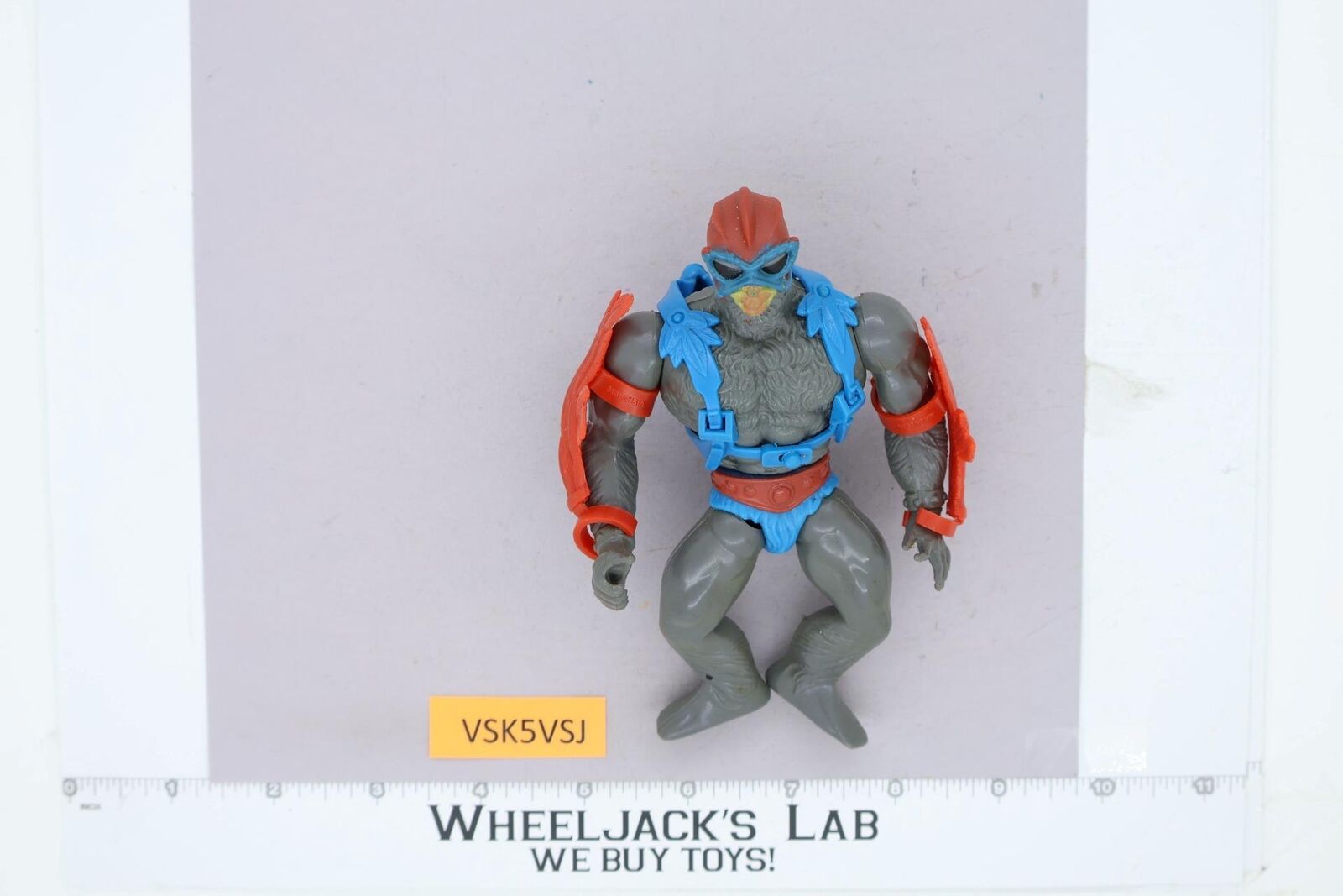 Stratos Red Wings 100% Complete Masters of the Universe He-Man MOTU ...