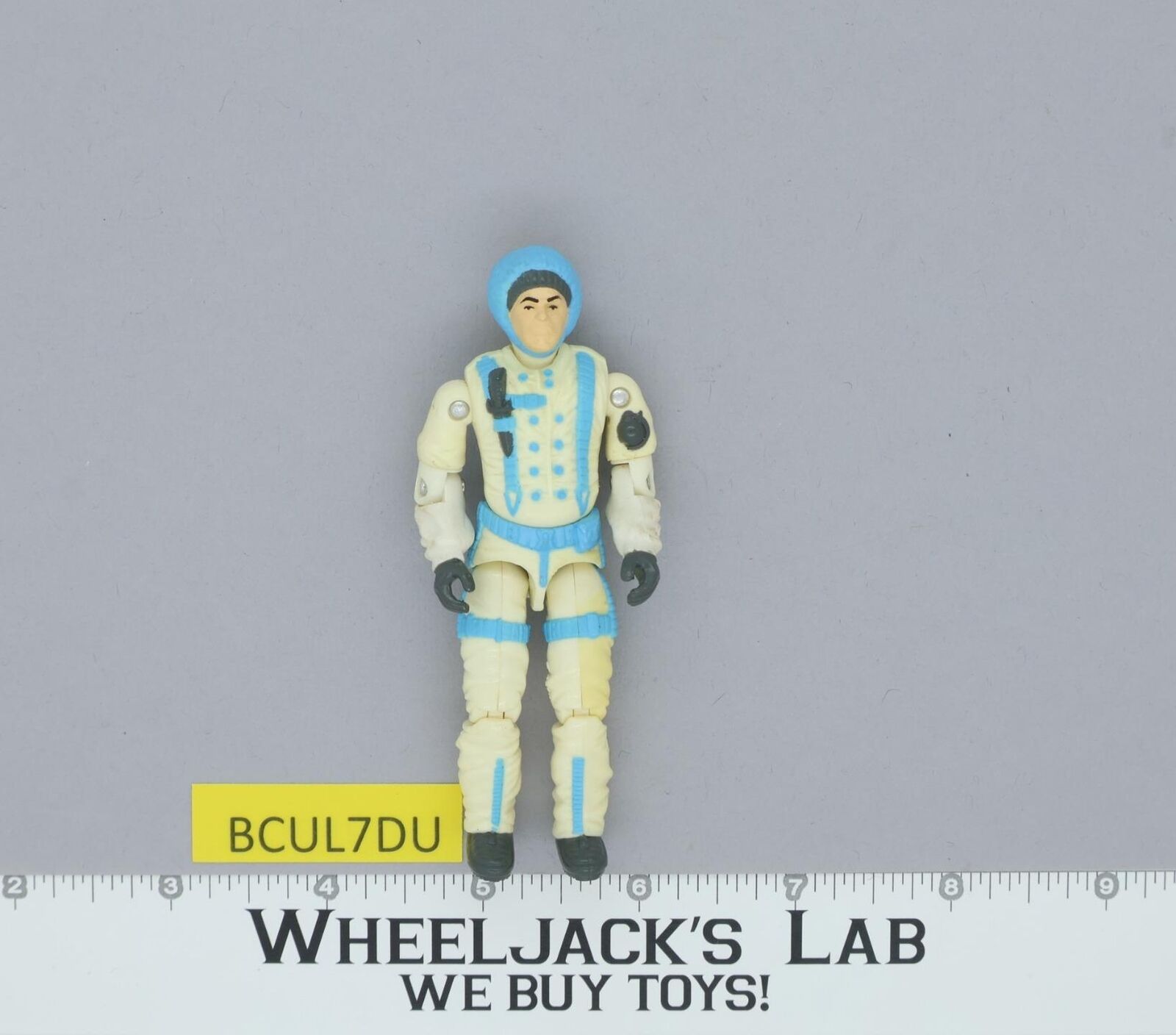 Sub-Zero V1 G.I. Joe 1990 Hasbro Vintage Action Figure - Wheeljack's Lab