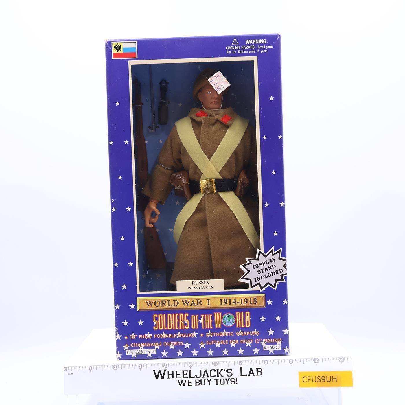 Russia Infantryman World War I Soldiers of the World NEW 12" Action ...