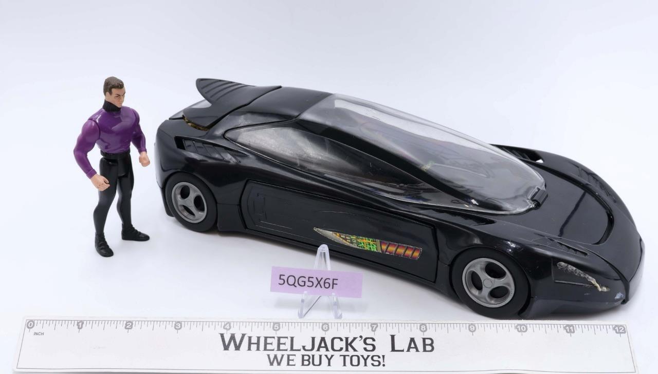 Street Jet Batmobile Batman Animated Series 1992 Kenner Vehicle W/Bruce ...