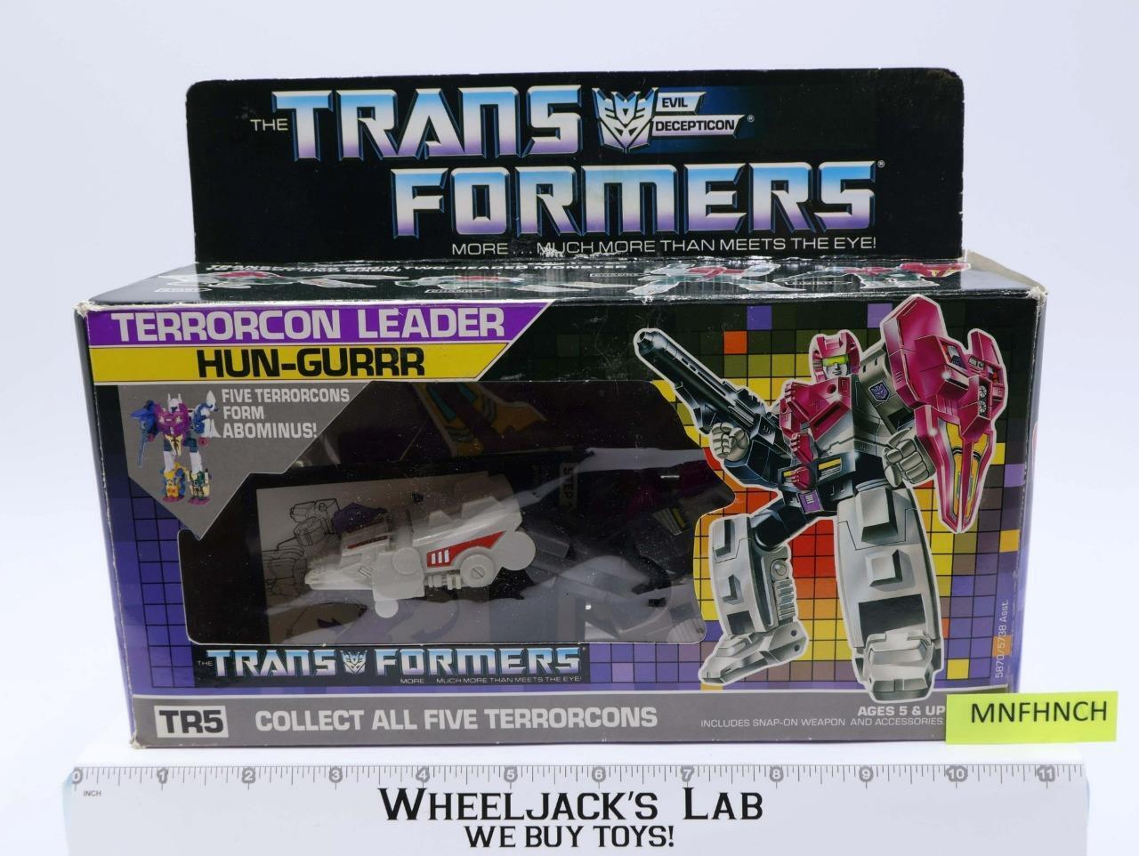 Hun-Gurrr Sinnertwin Cutthroat Blot Rippersnapper Abominus 1987 G1 ...