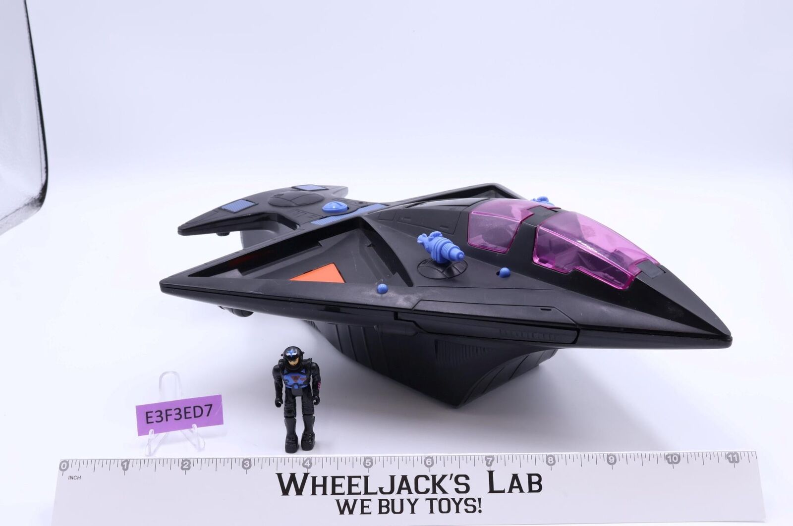 Shadow Bat W/ Major Klag Starcom 1986 Coleco Action Figure Vehicle ...