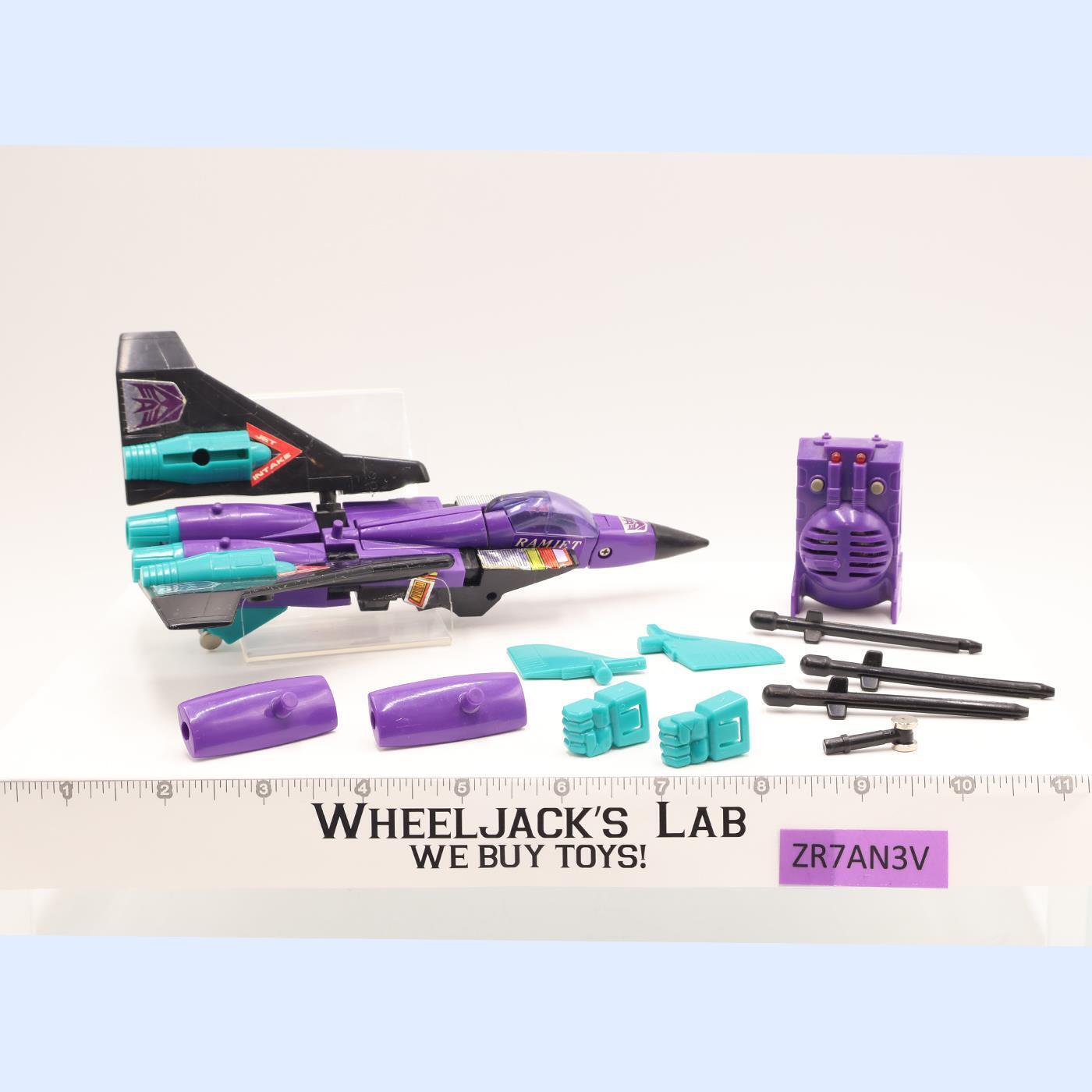 G2 Ramjet 100% Complete 1993 Vintage Hasbro Transformers Action Figure ...
