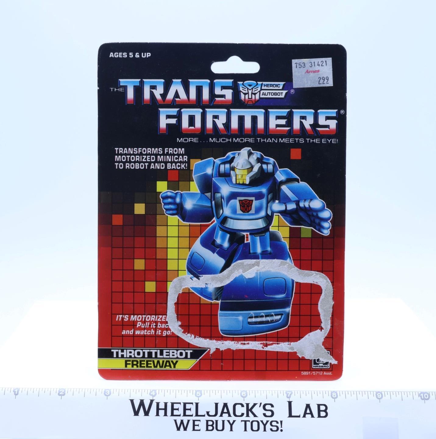 Freeway Cardback 1986 Vintage Hasbro G1 Transformers Action Figure ...