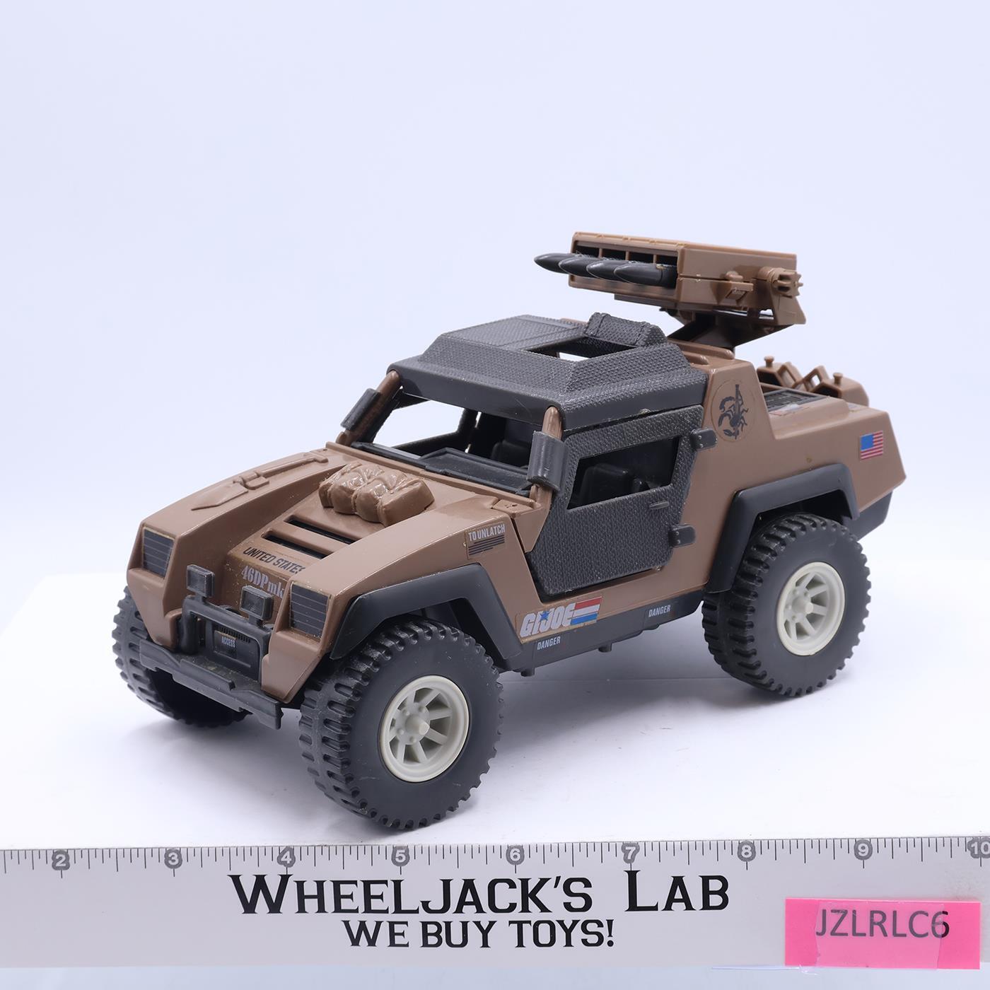 Vamp Mark II Attack Jeep 100% Complete GI Joe 1984 Hasbro Action Figure ...