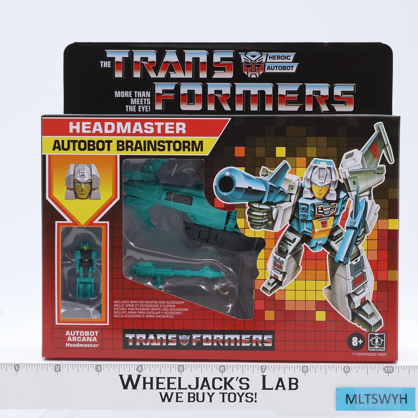 Autobot Brainstorm Headmaster Transformers Reissue 2020 Hasbro Figure ...