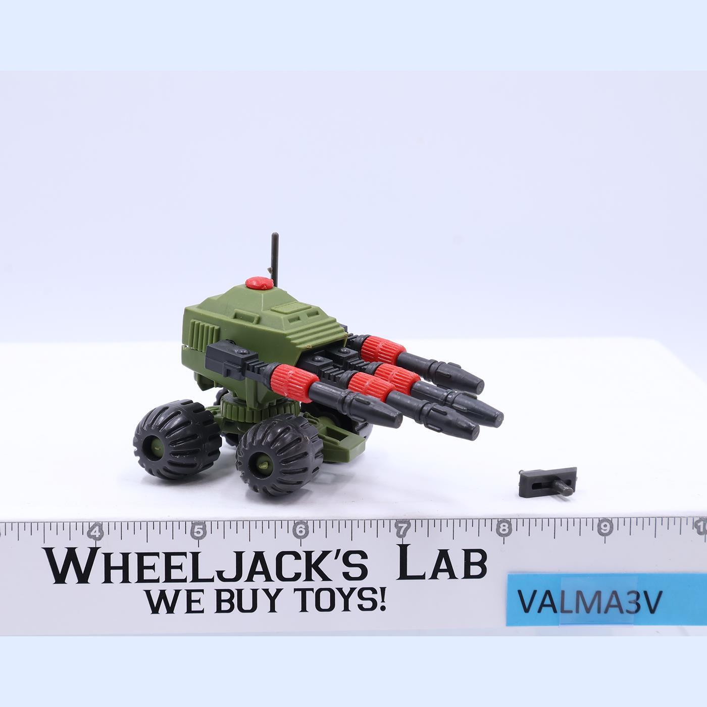 Machine Gun Pac/Rat 100% Complete G.I. Joe 1983 Hasbro Action Figure ...