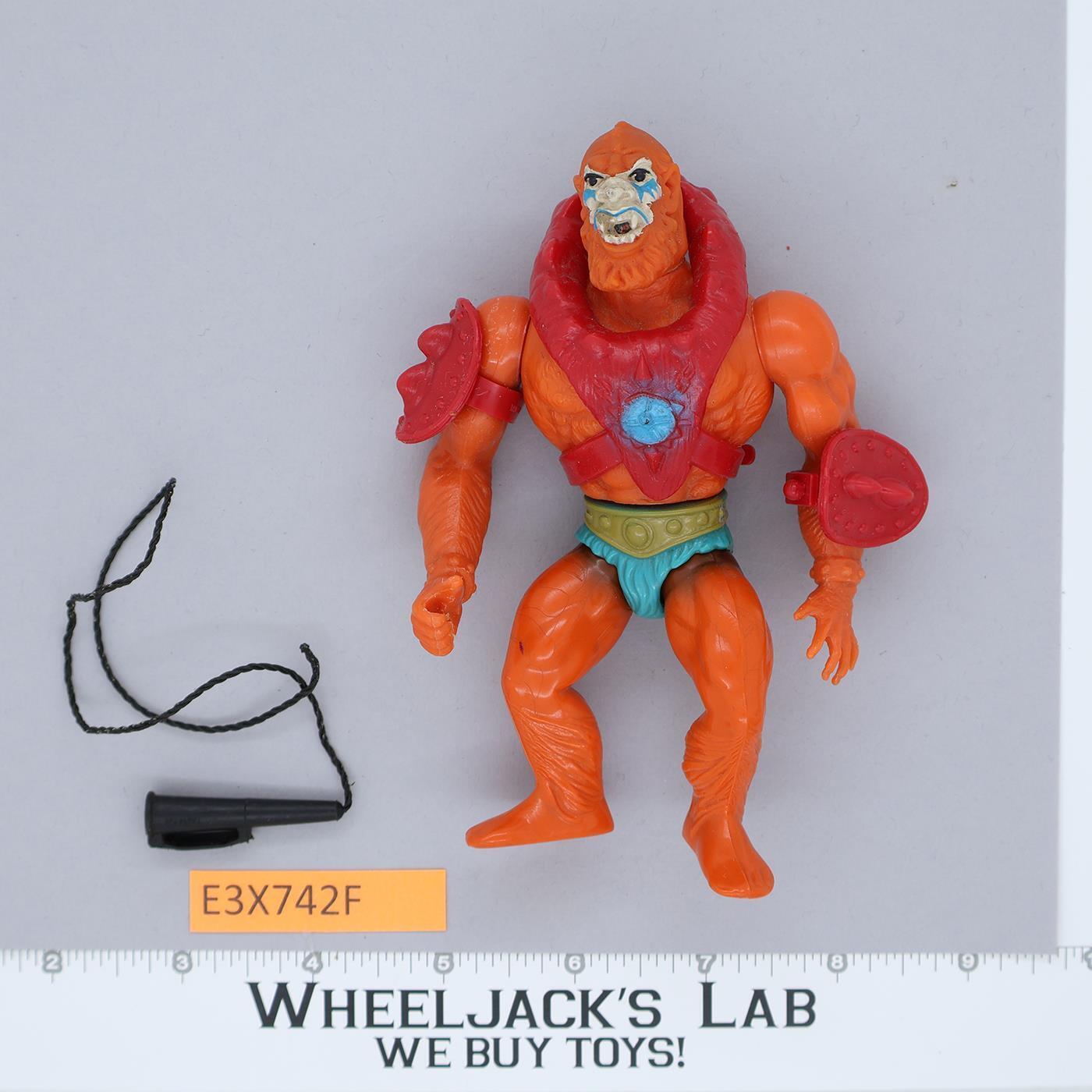 Beast Man 100% Complete He-Man Masters of the Universe MOTU 1982 Mattel ...