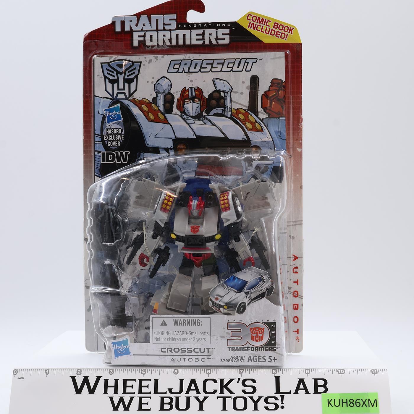 Crosscut W/ Comic Book Deluxe Generations Transformers Hasbro 2014 NEW ...