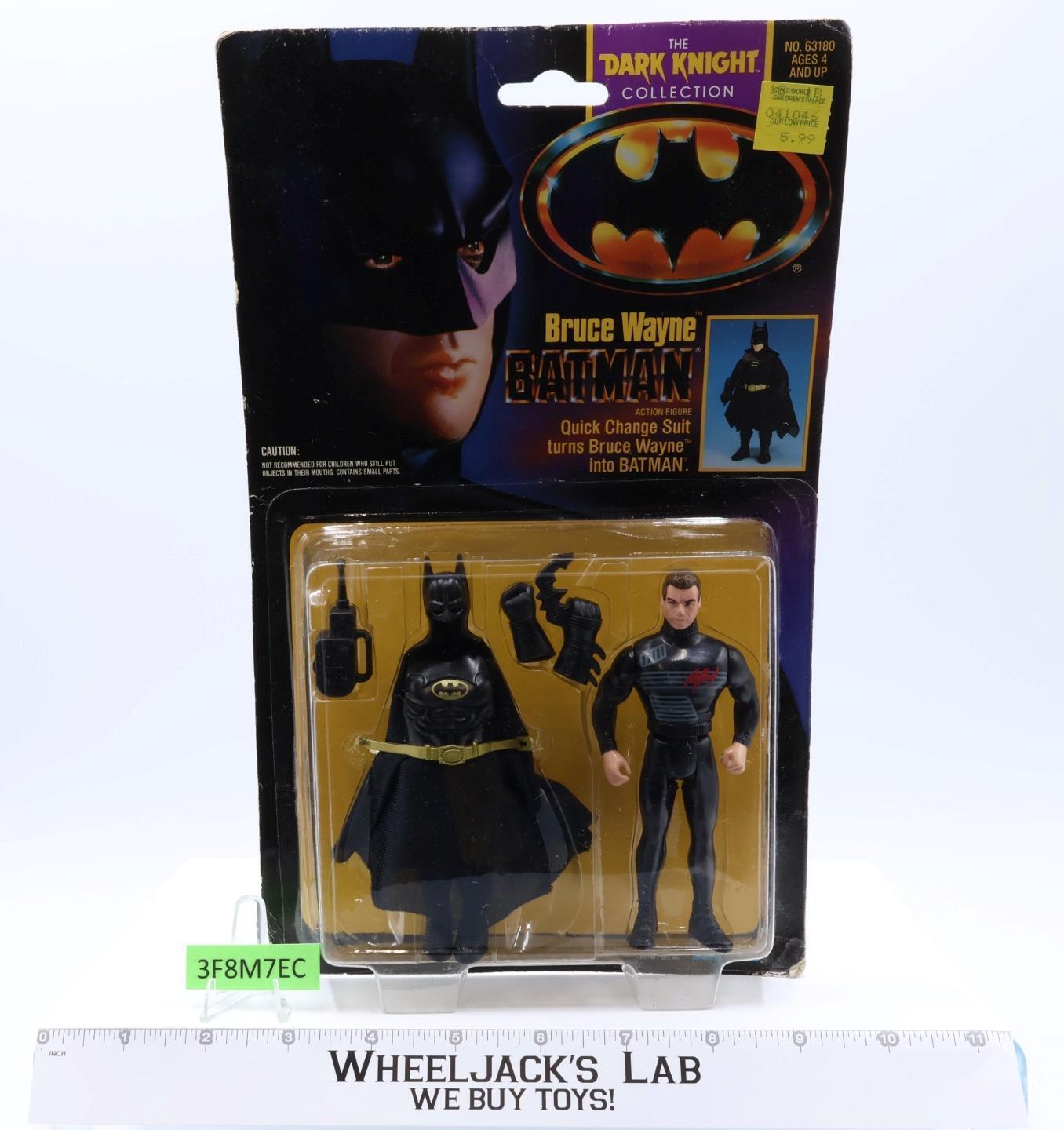 Bruce Wayne Quick Change Suit Batman 1990 Kenner NEW MOSC Vintage ...