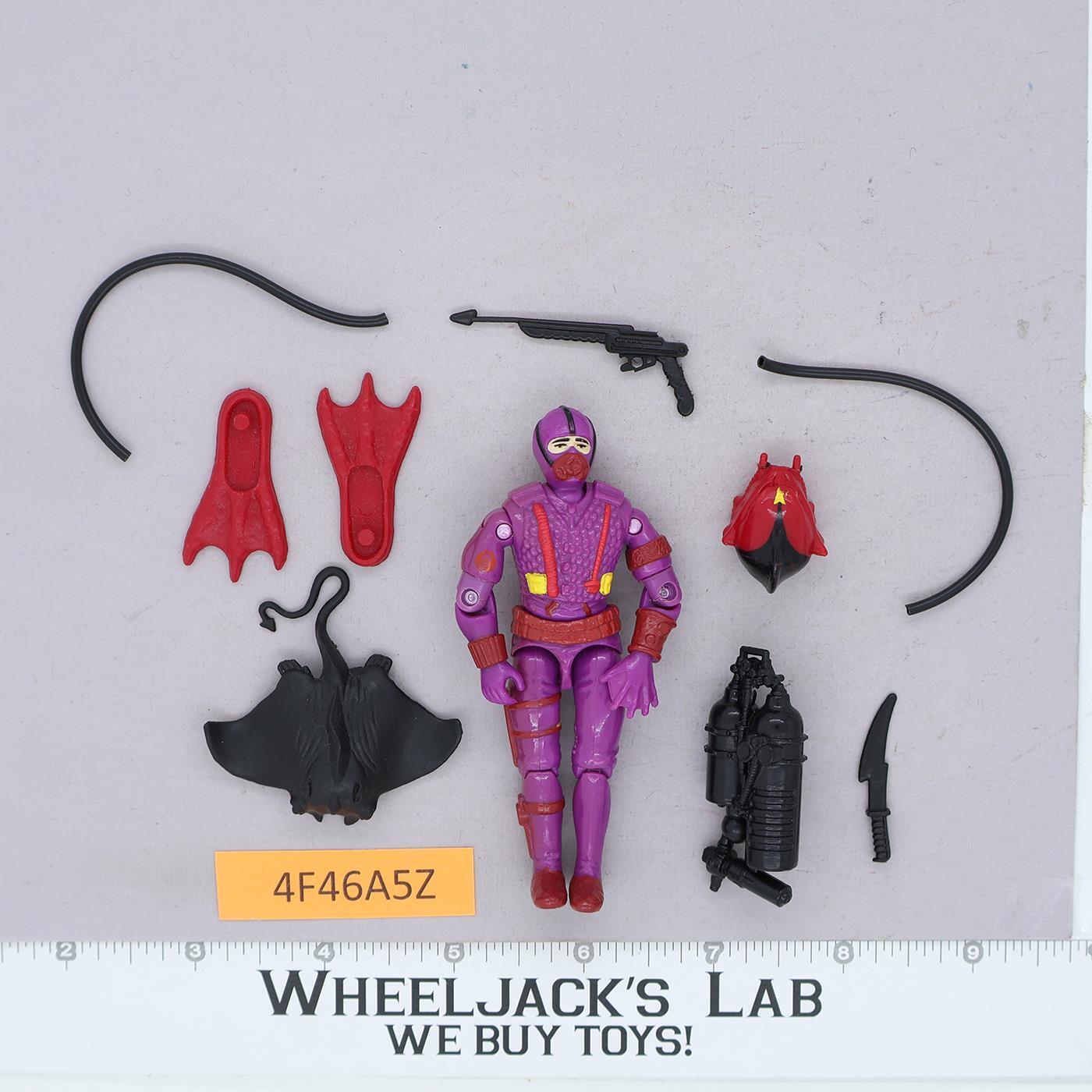 Hydro-Viper V1 100% Complete G.I. Joe 1988 Hasbro Vintage Action Figure ...