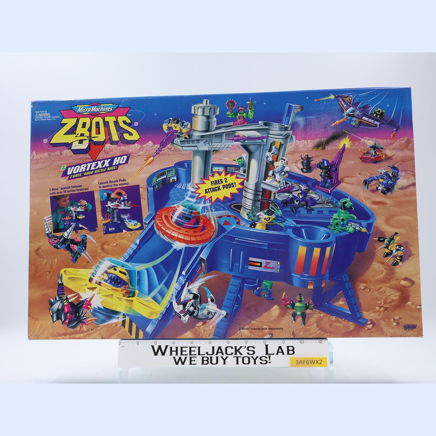 Vortex HQ Batle Base Playset Micro Machines ZBots 1993 Galoob NEW ...