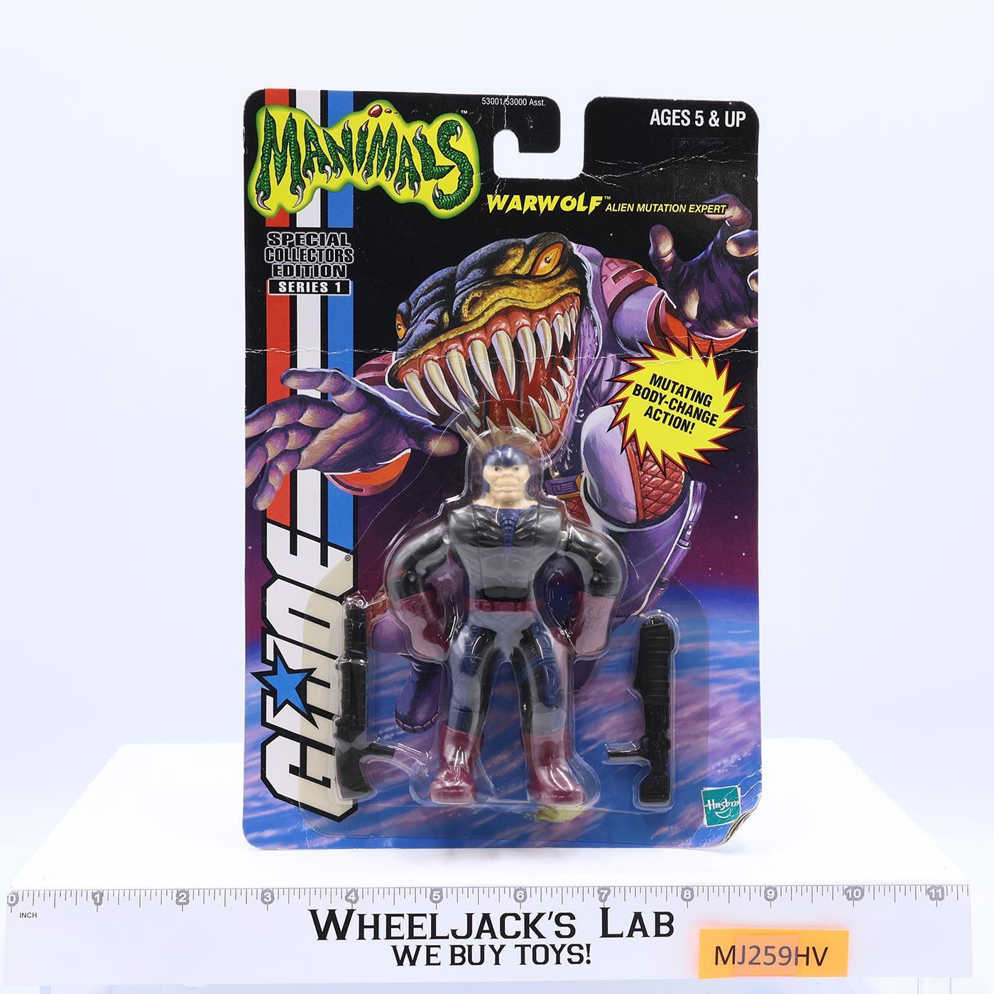 Warwolf Manimals GI Joe 2000 Hasbro Action Figure Special Collectors Ed ...