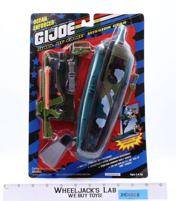 Ocean Enforcer Mission Gear GI Joe Hall of Fame 12" 1993 Hasbro Figure ...
