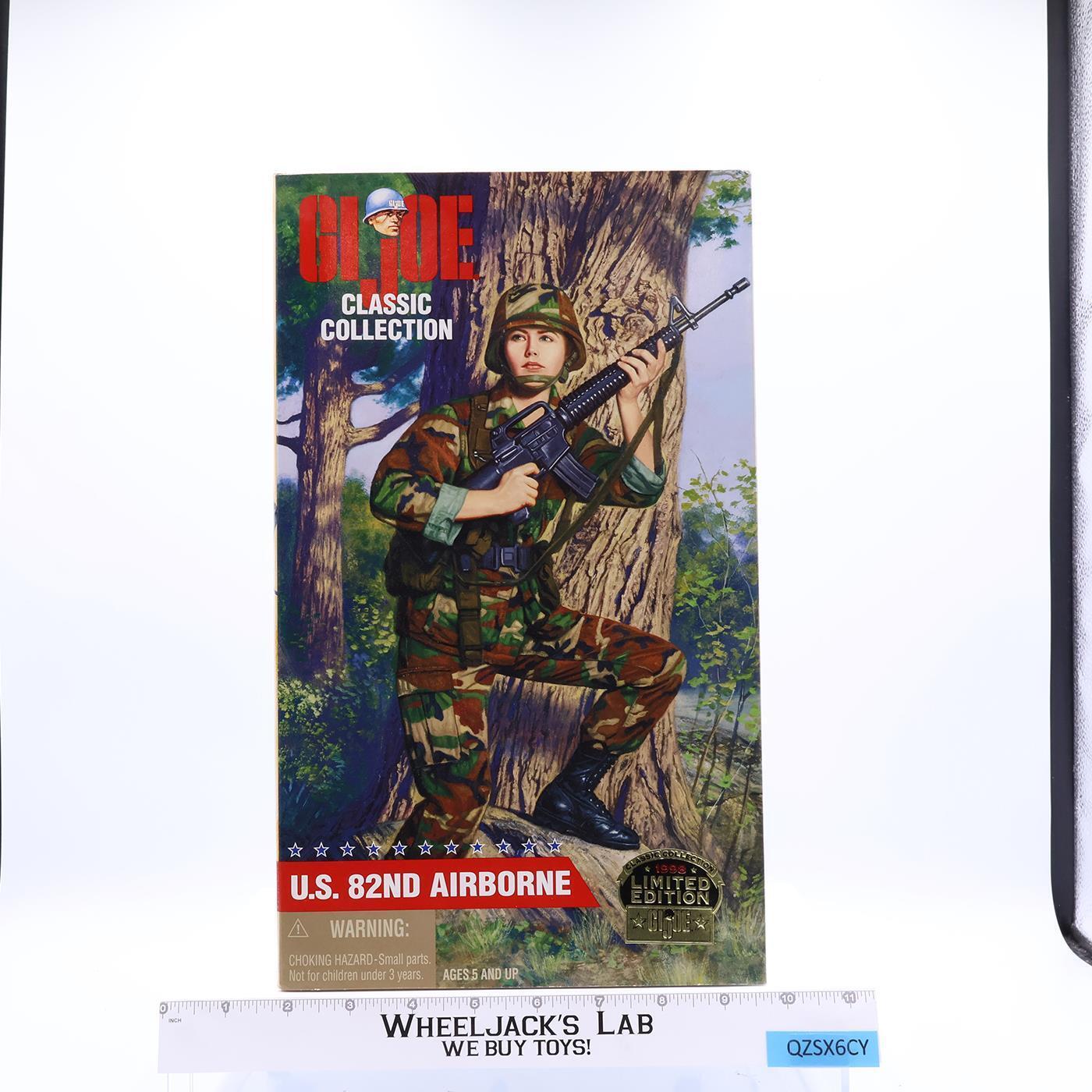 U.S. 82nd Airborne Female Blonde GI Joe Classic Collection 12" Hasbro MISB - Wheeljack's Lab