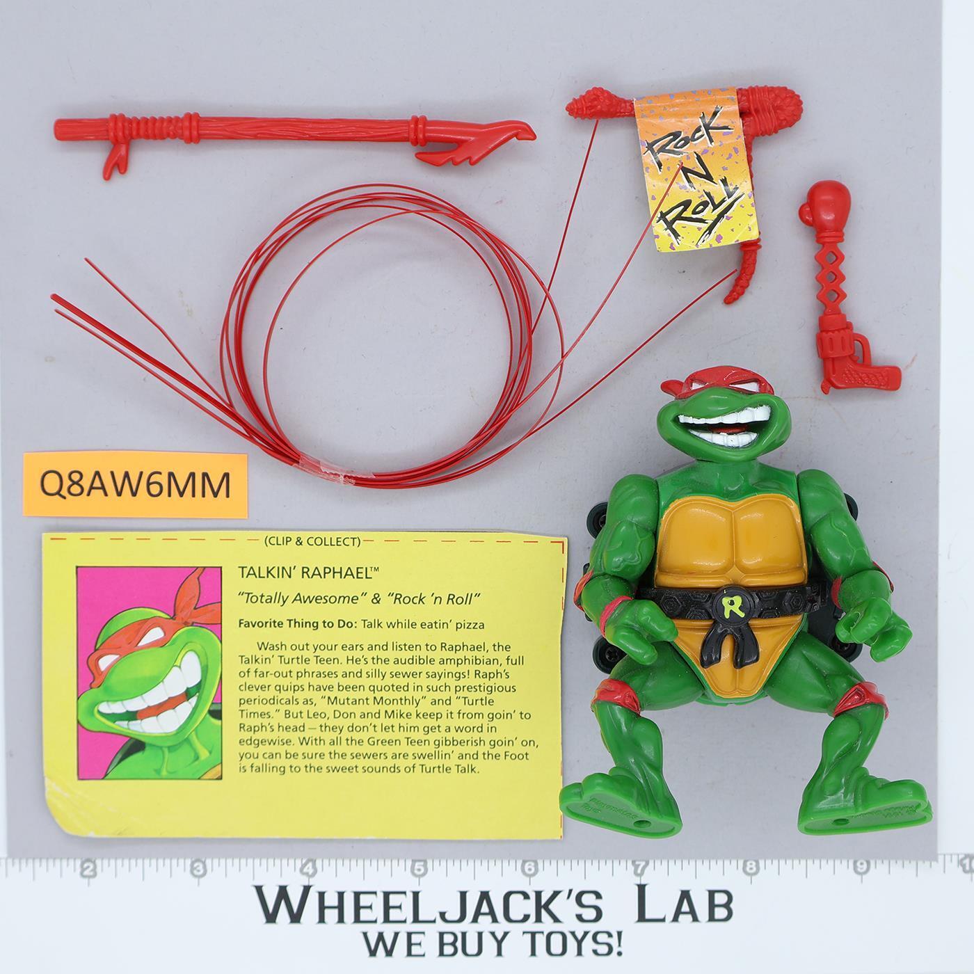 Talkin' Raphael 100% Complete Teenage Mutant Ninja Turtles 1991 ...