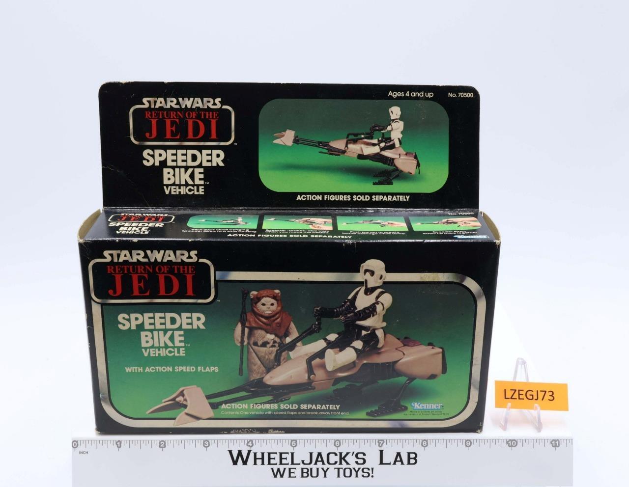 Speeder Bike Vehicle Star Wars ROTJ 1983 Kenner Vehicle NEW MISB SEALED - Wheeljack's Lab