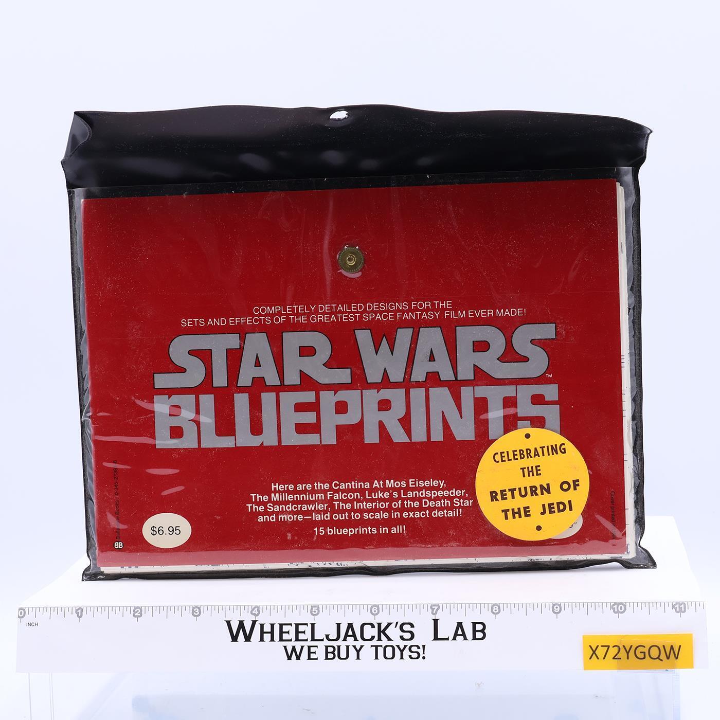 Star Wars Blueprints Ballantine Books 1977 Return of the Jedi Complete ...