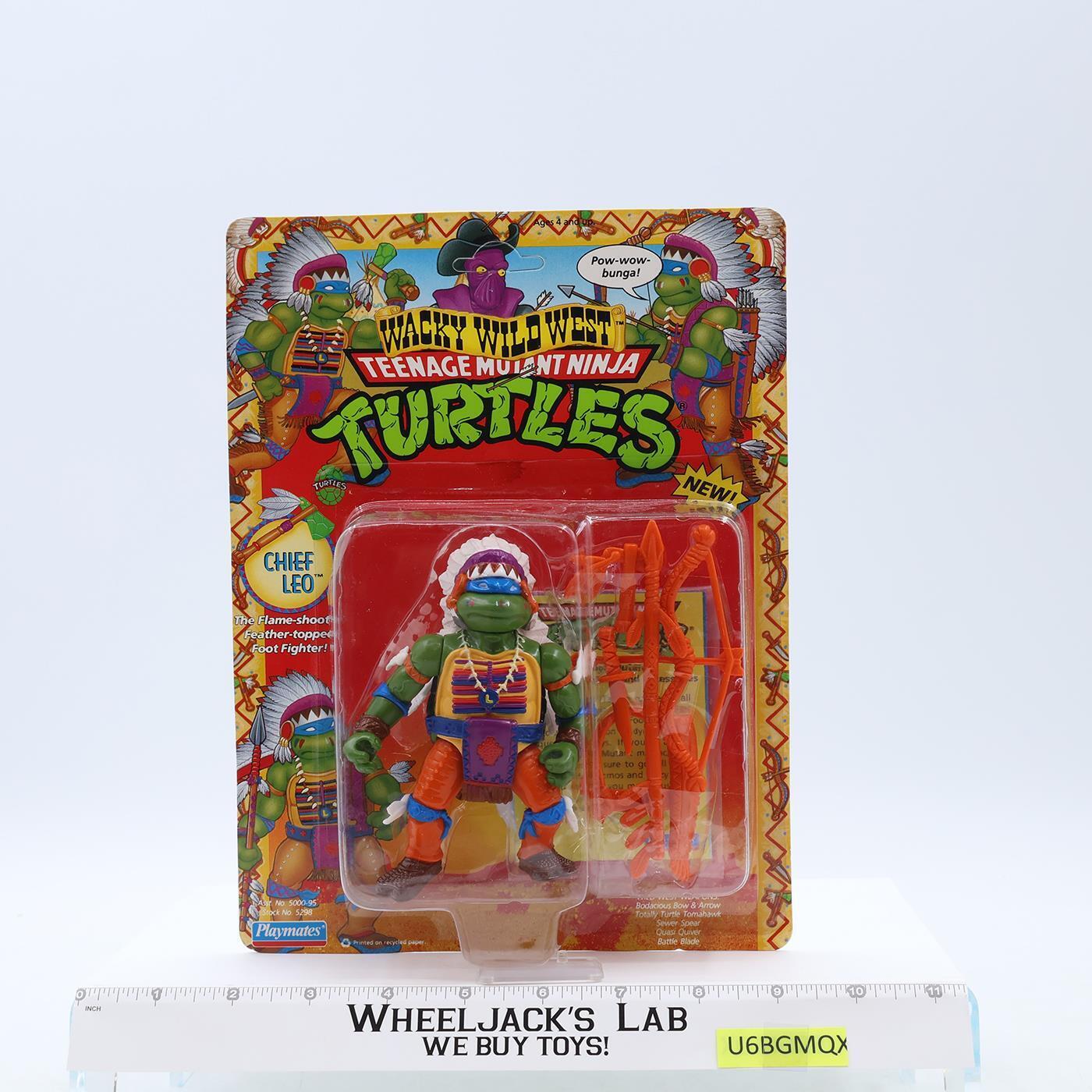 Chief Leo Wacky Wild West Teenage Mutant Ninja Turtles TMNT 1992 ...