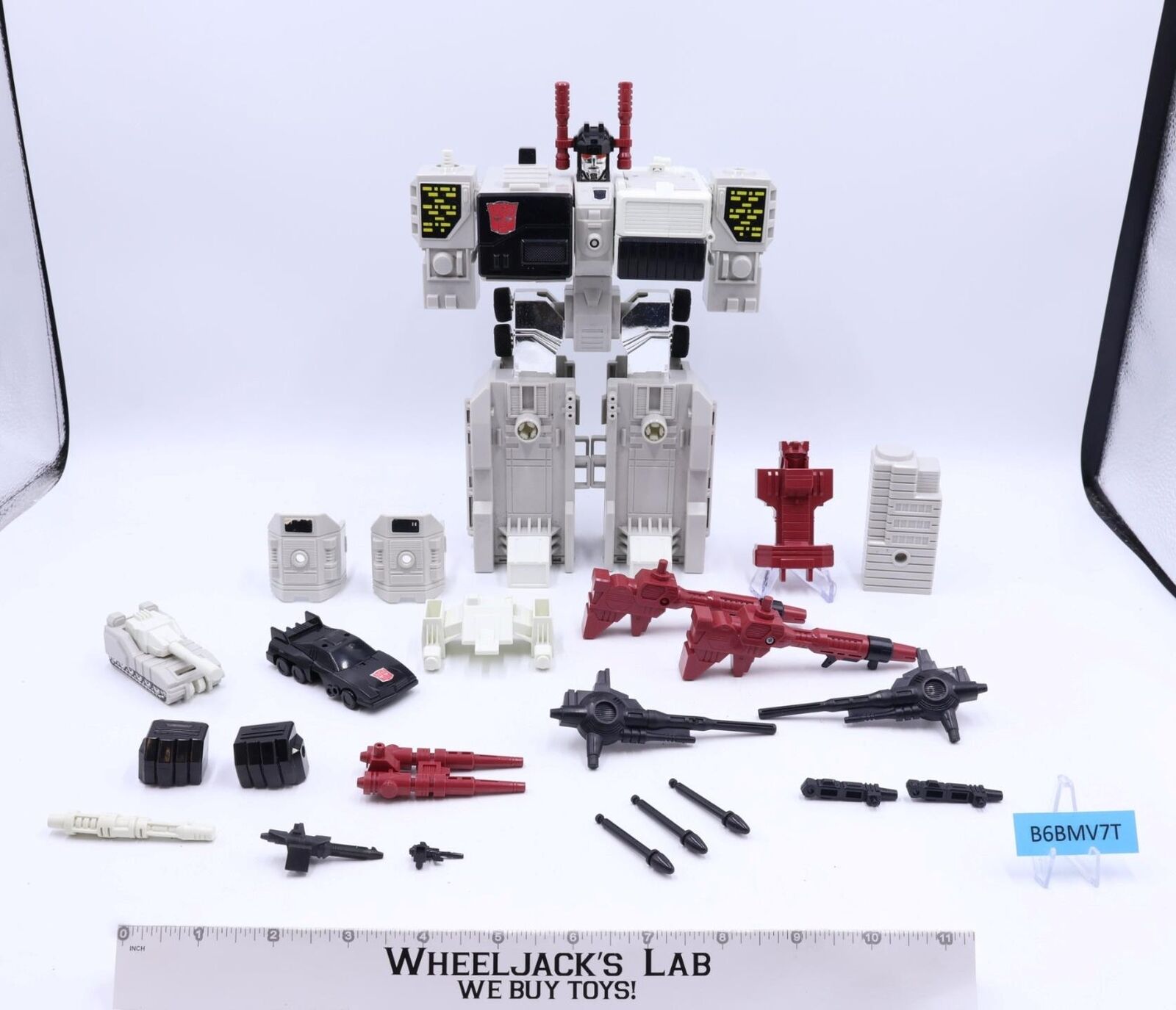 Metroplex 100% Complete RT Vintage 1985 G1 Transformers Hasbro Action ...