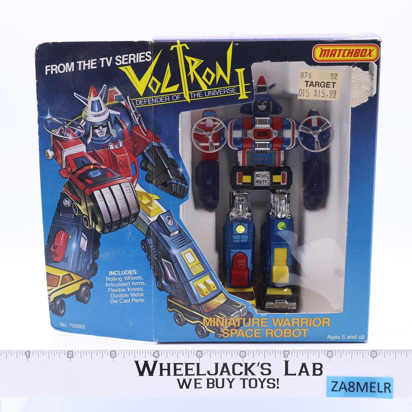 Miniature Warrior Space Robot Voltron I Defender of the Universe 1985 ...