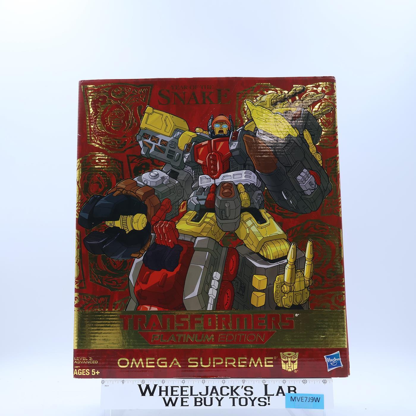 Omega Supreme Year Of The Snake Transformers Platinum Edition Hasbro ...