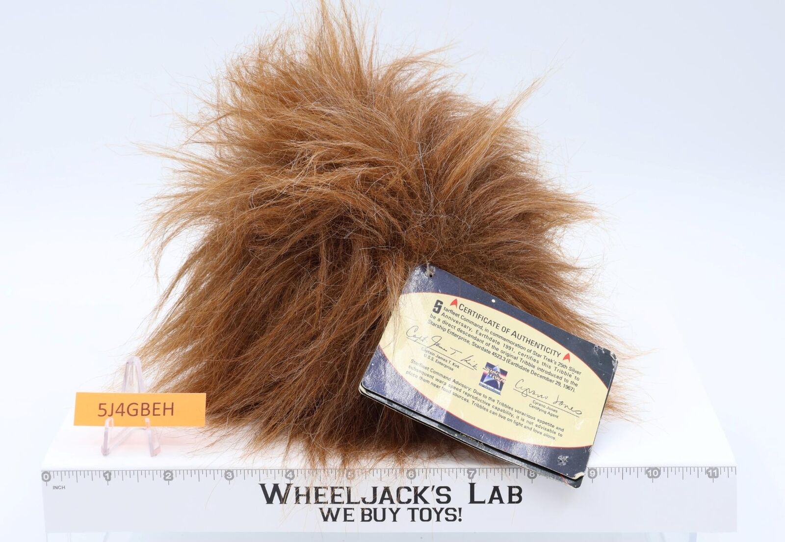 Tribble Star Trek 1991 Paramount 4" Stuffed Plush NEW W/TAGS ...