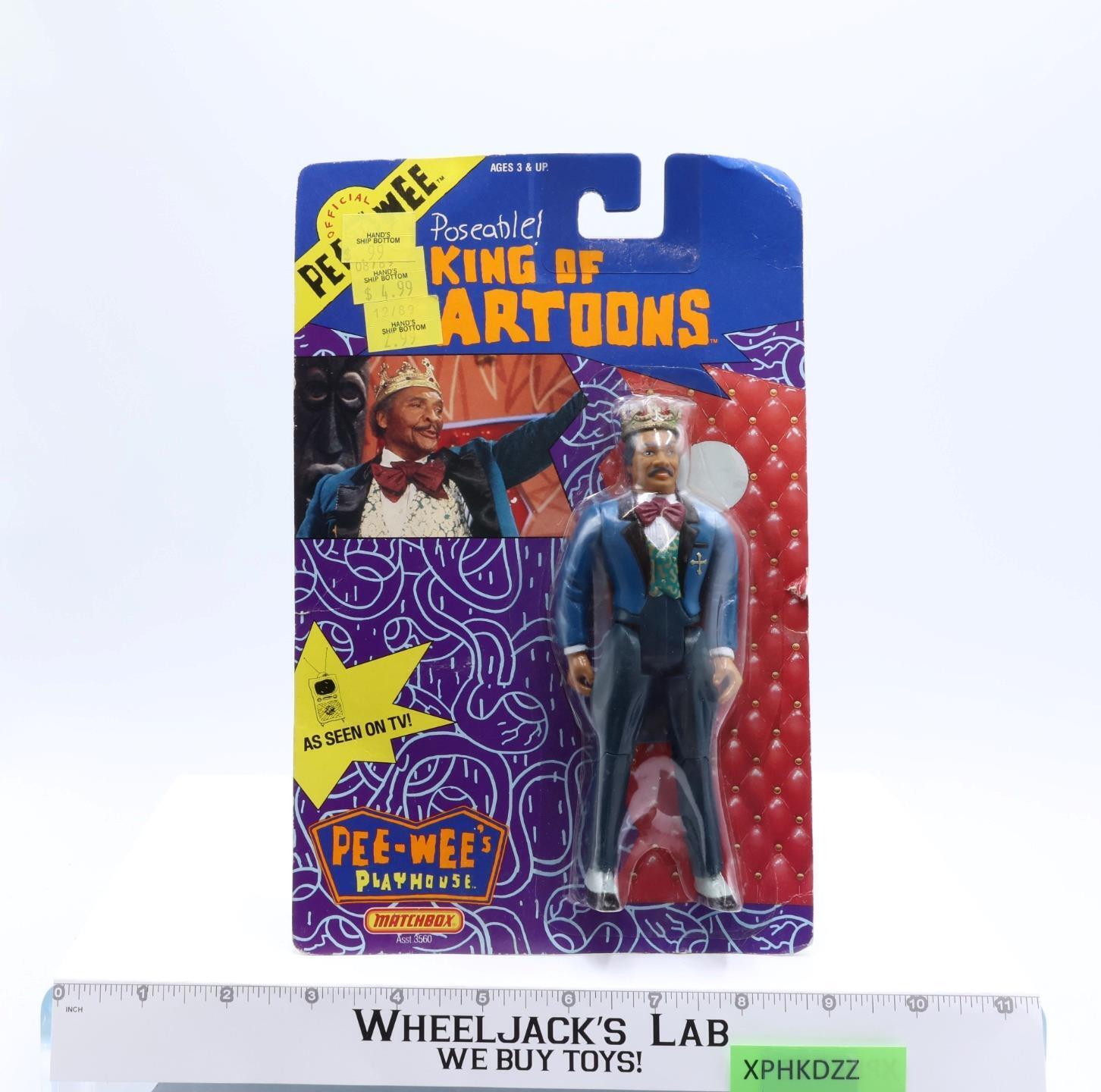 Pee Wee Herman King Of Cartoons 1988 NEW MOSC NEW MOSC - Wheeljack's Lab