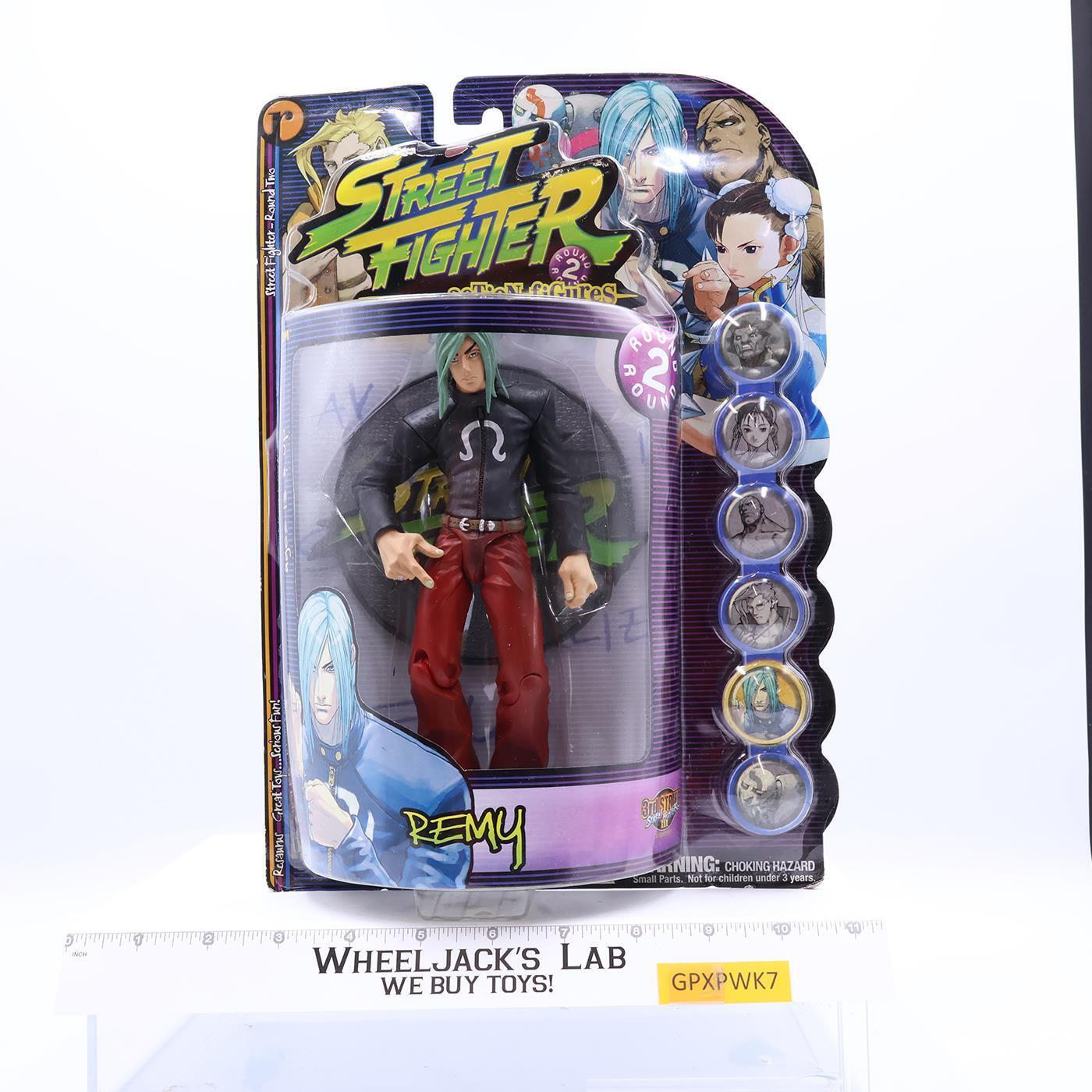 Remy Round 2 Street Fighter III 3rd Strike 8" 2000 Resaurus CAPCOM ...