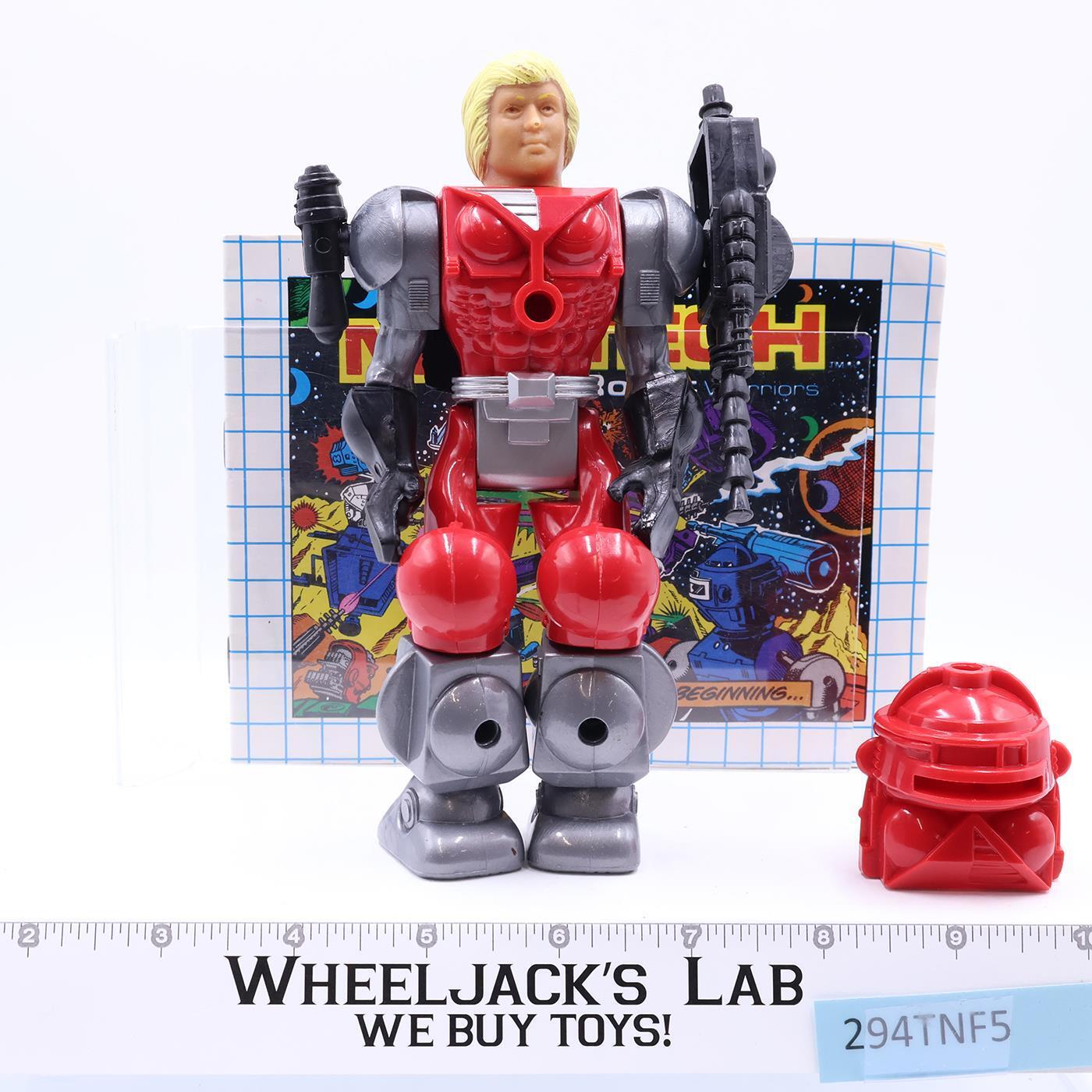 Solar Tech Robot Warrior Mantech 1983 Remco Vintage 7" Action Figure ...