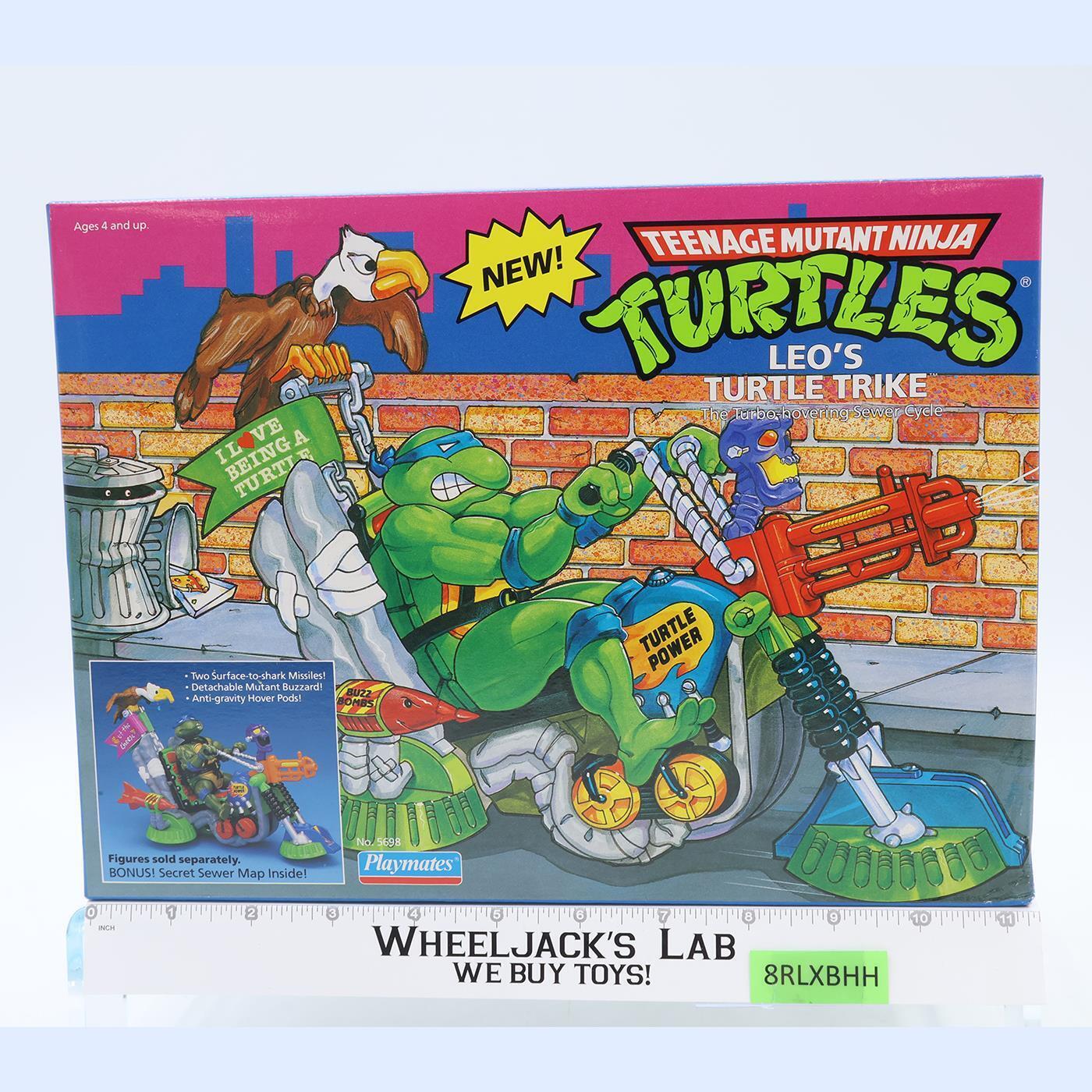 Leo's Turtle Trike Teenage Mutant Ninja Turtles TMNT 1991 Playmates NEW ...
