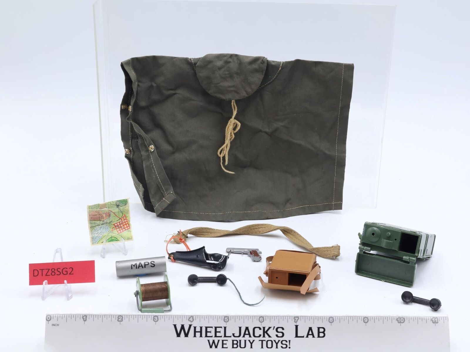 GI Joe Command Post Poncho Set 1964 Hasbro 12" Accessory Vintage ...