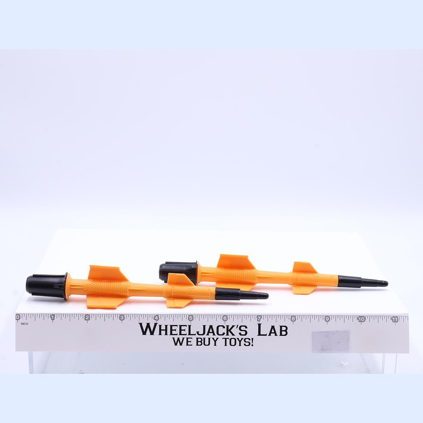 Raider Missiles x2 1989 GI Joe Hasbro Vintage Action Figure Vehicle ...