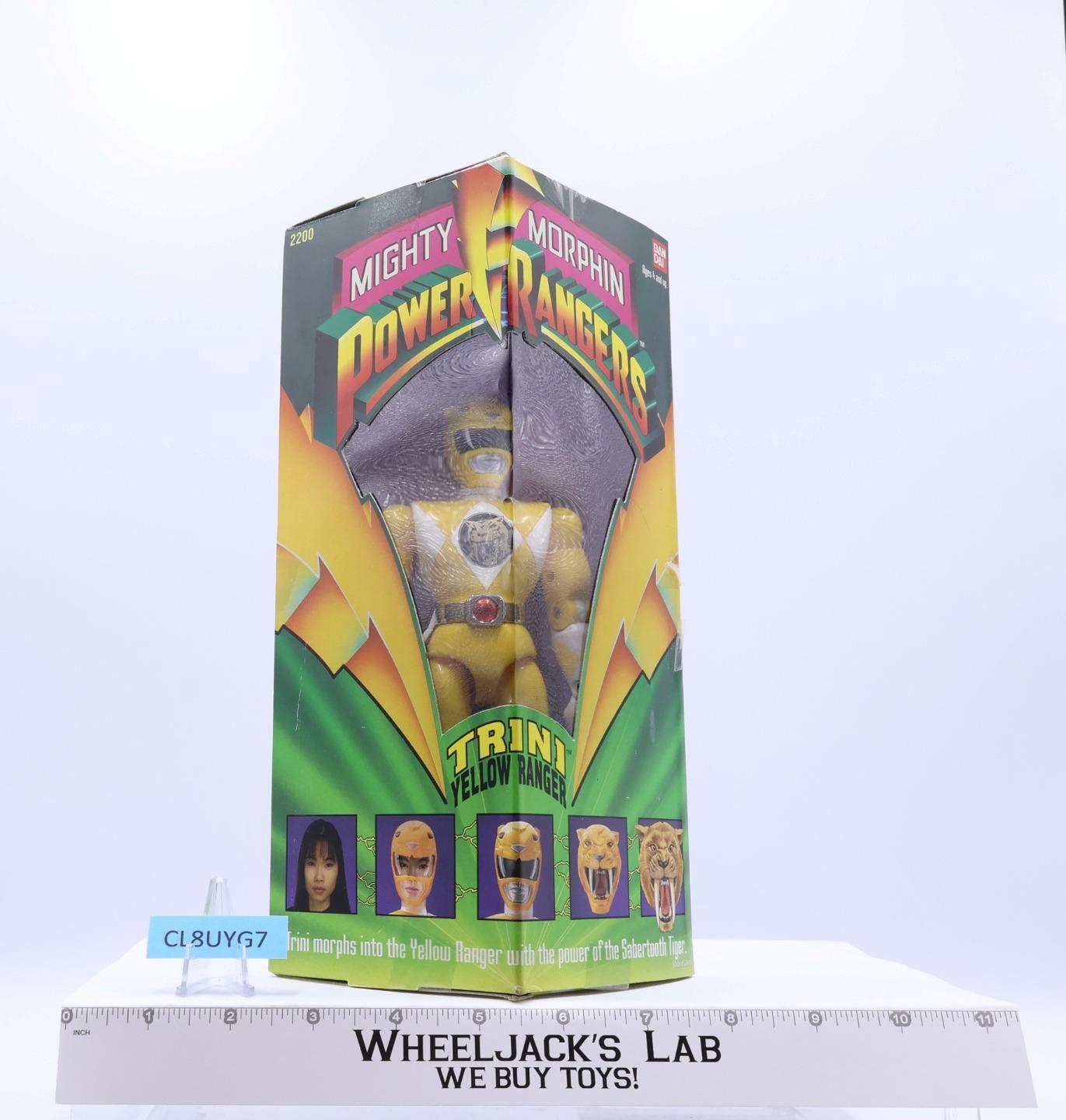 Trini Yellow Ranger Mighty Morphin Power Rangers 1993 Bandai NEW MISB ...