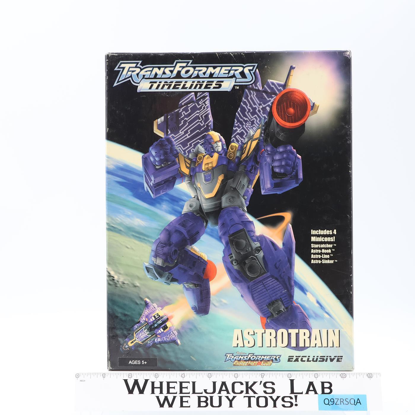 Astrotrain W/Box Transformers Timelines Collector's Club 2006 Hasbro ...